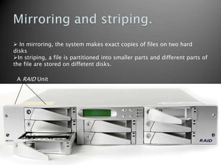 Mass storage device | PPTX