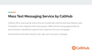 Everything you need to know about Mass Texting | PDF
