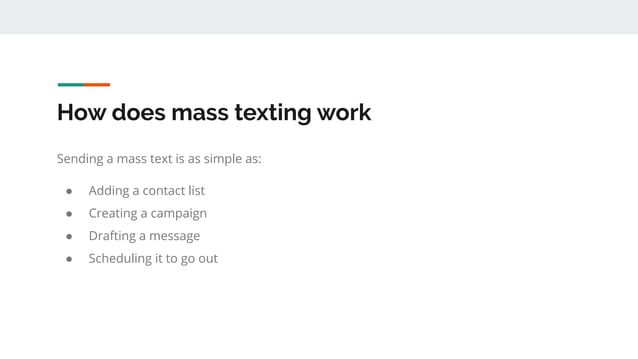 Everything you need to know about Mass Texting | PPT