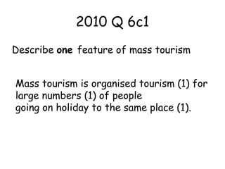 Mass tourism – good or bad | PPT