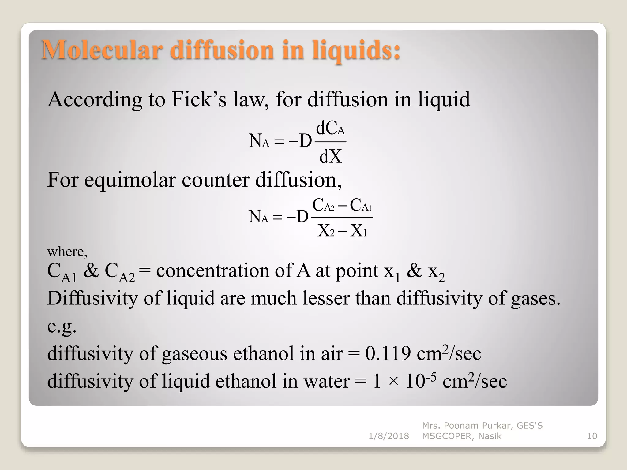 Mass transfer | PPTX