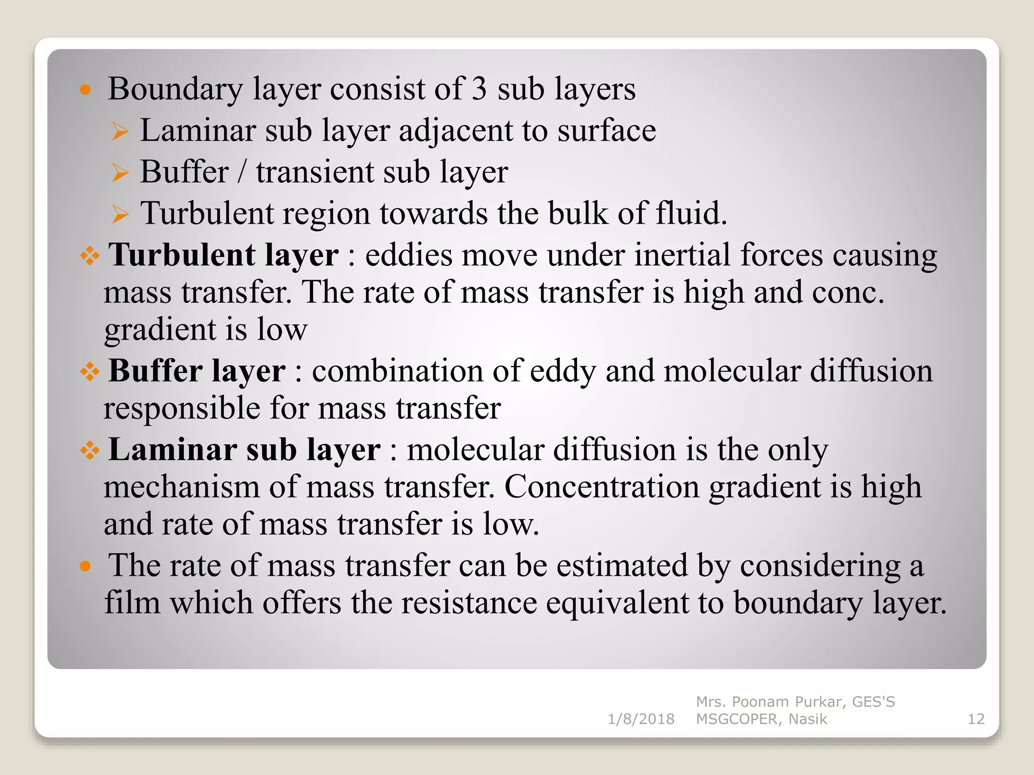 Mass transfer | PPTX