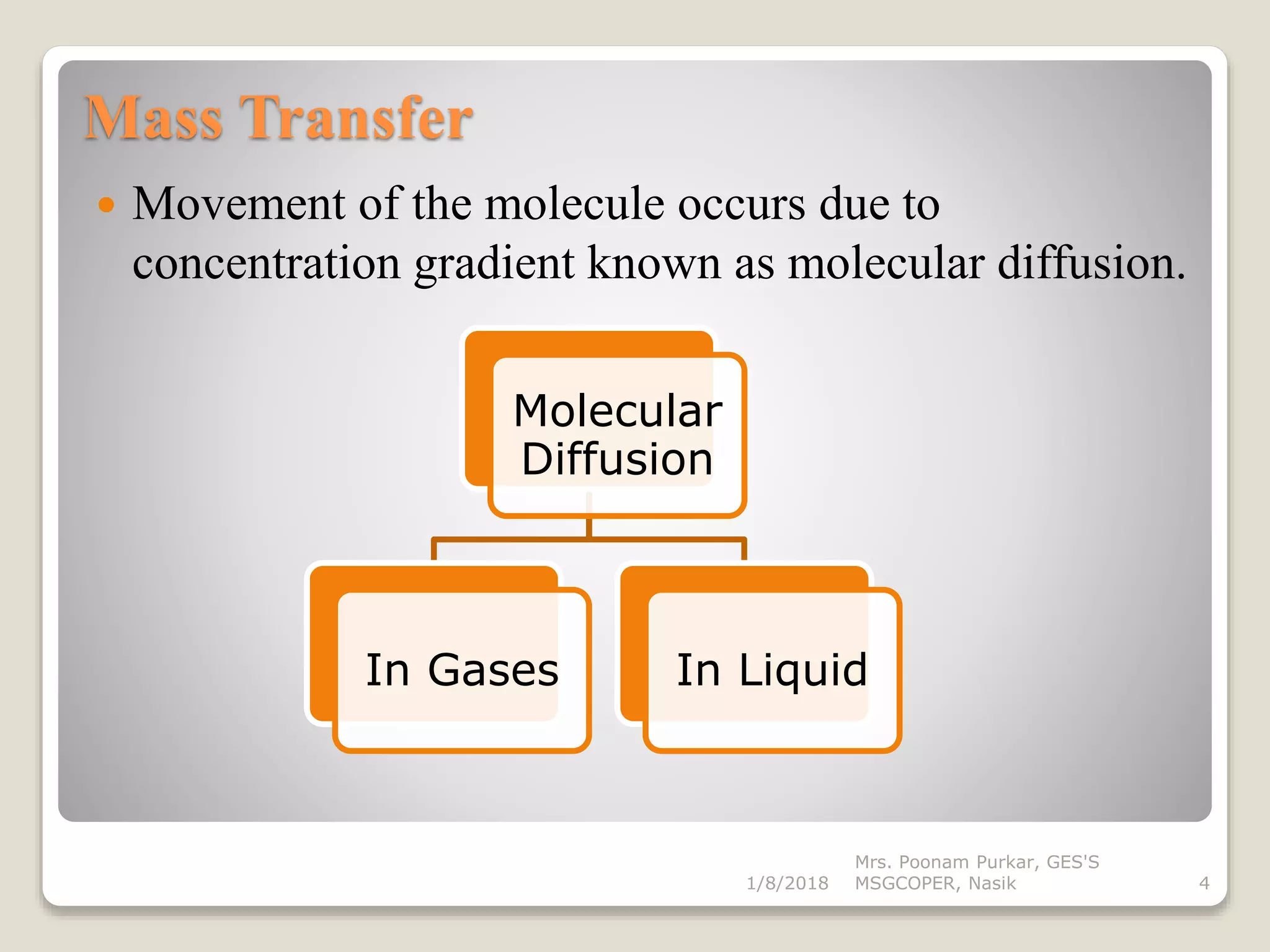 Mass transfer | PPTX