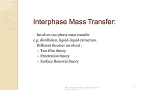 Mass transfer | PPTX