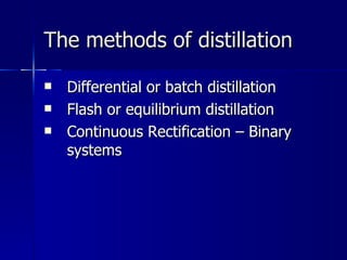 distillation | PPT
