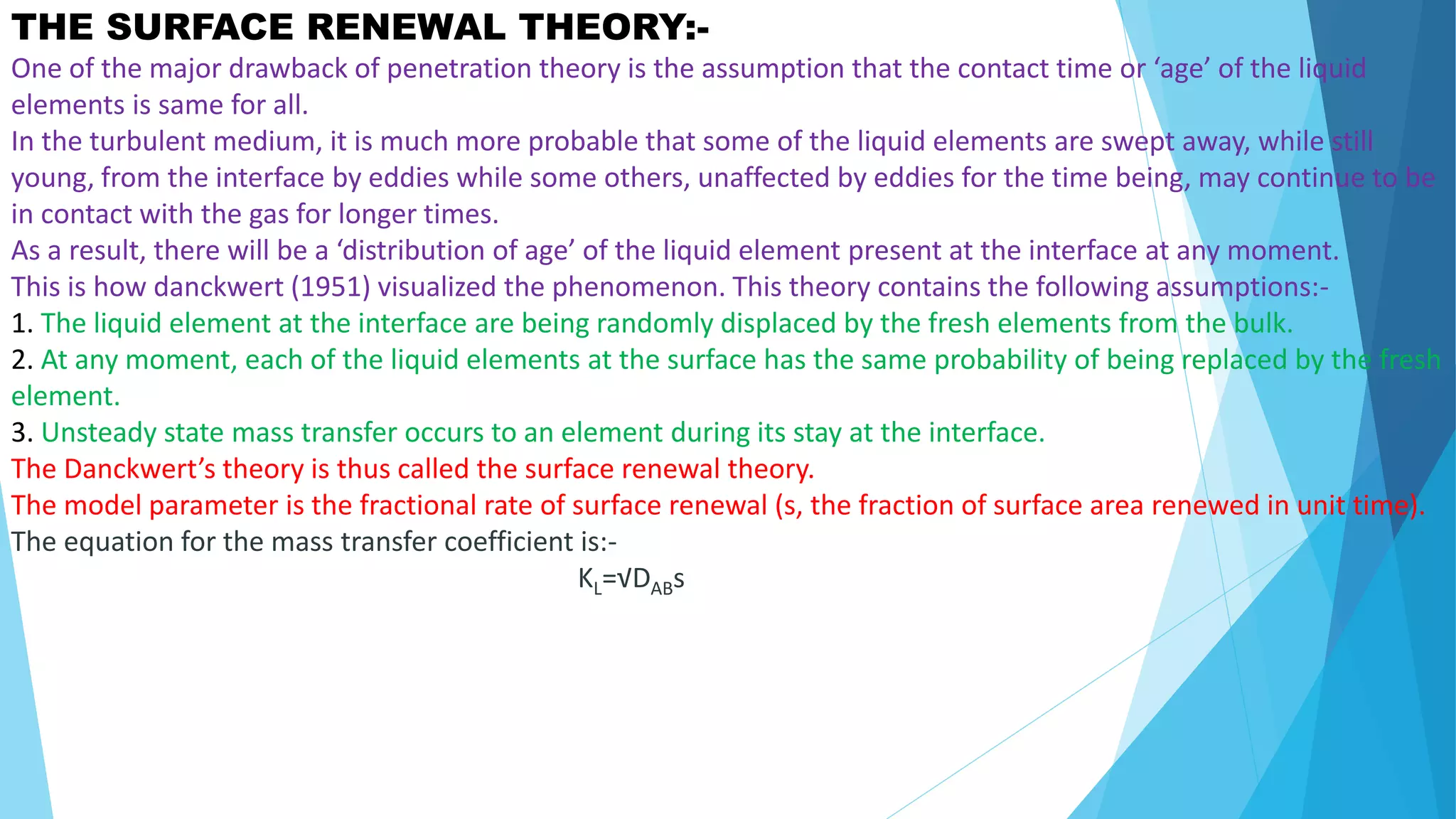 Mass transfer & diffusion hari | PPTX