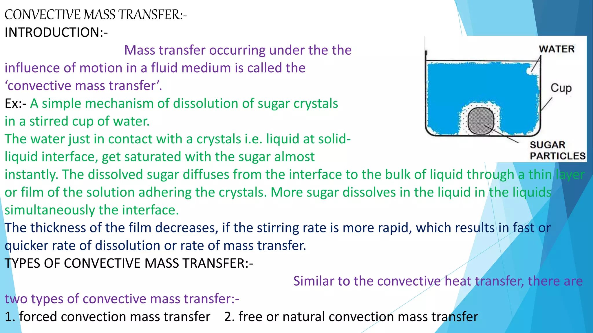 Mass transfer & diffusion hari | PPTX