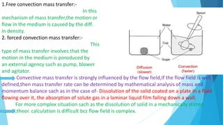 Mass transfer & diffusion hari | PPTX