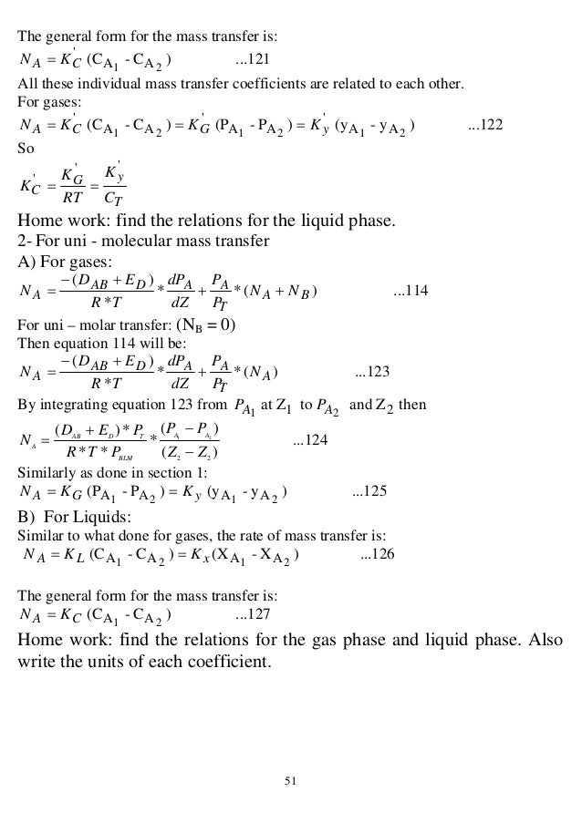 Mass transfer dr auroba