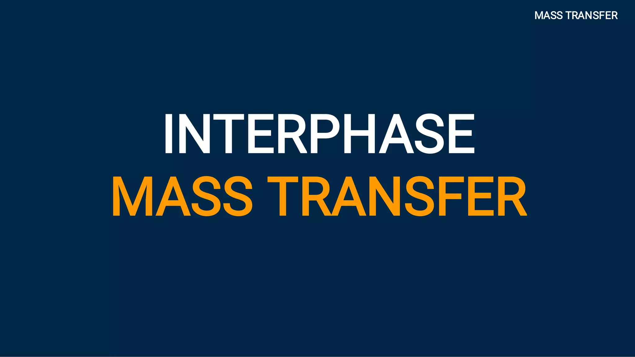 Interphase Mass Transfer and Equilibrium | PDF
