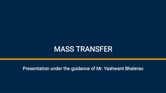 Interphase Mass Transfer and Equilibrium | PDF | Chemistry | Science