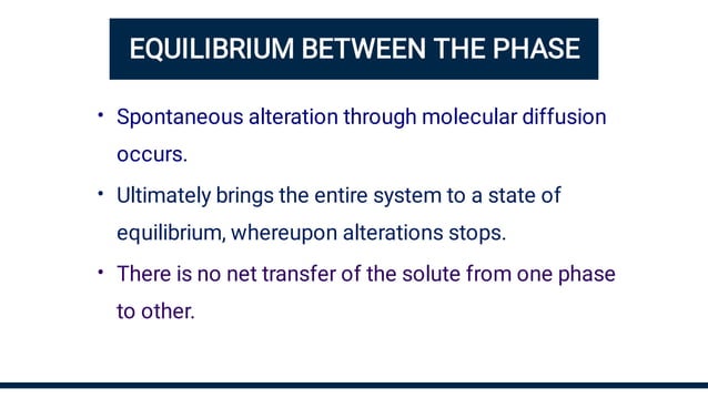 Interphase Mass Transfer and Equilibrium | PDF | Chemistry | Science