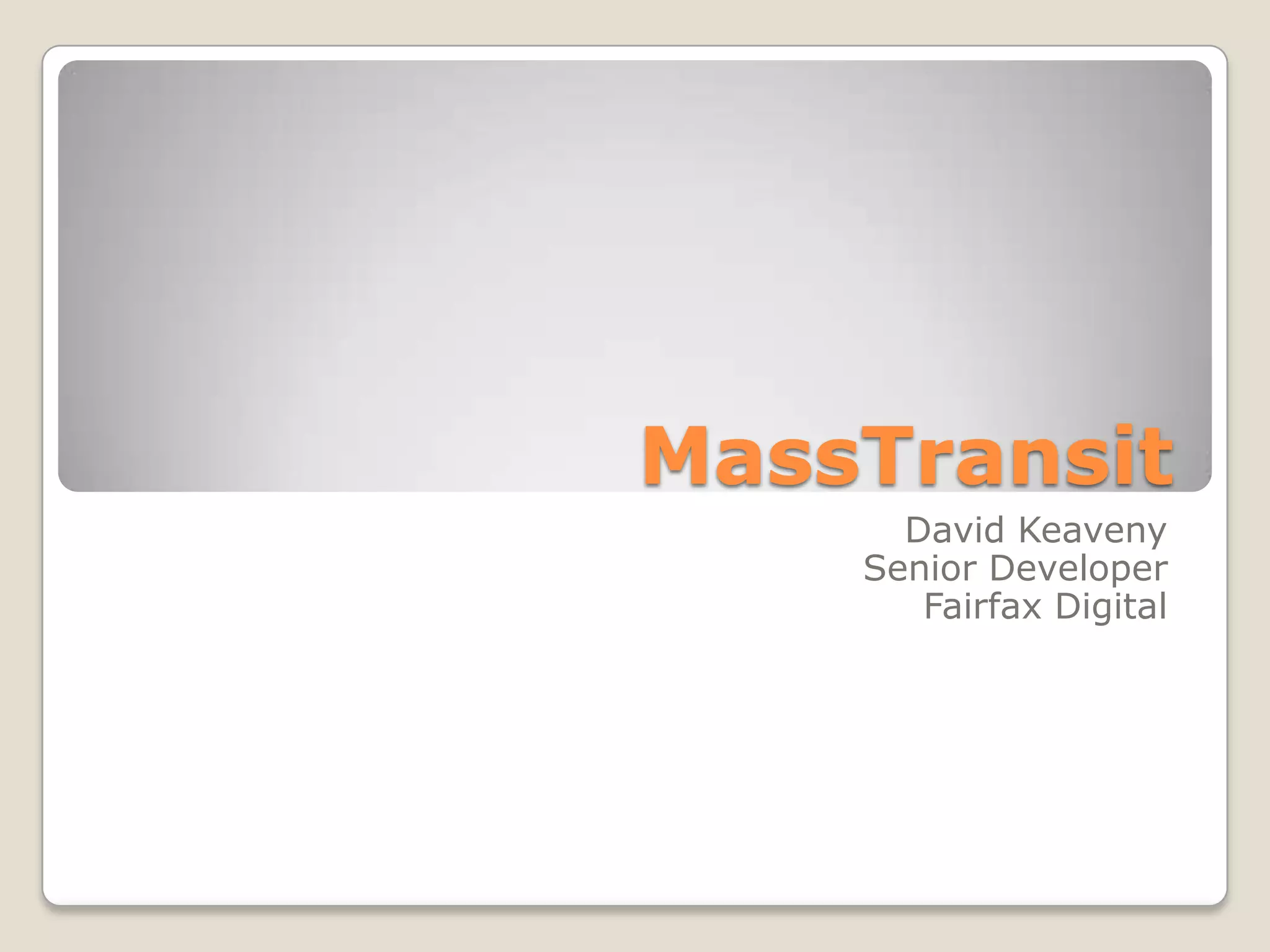Mass Transit | PPT