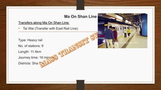 Mass transit system | PPTX