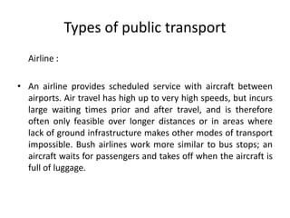 Mass transit system | PPTX
