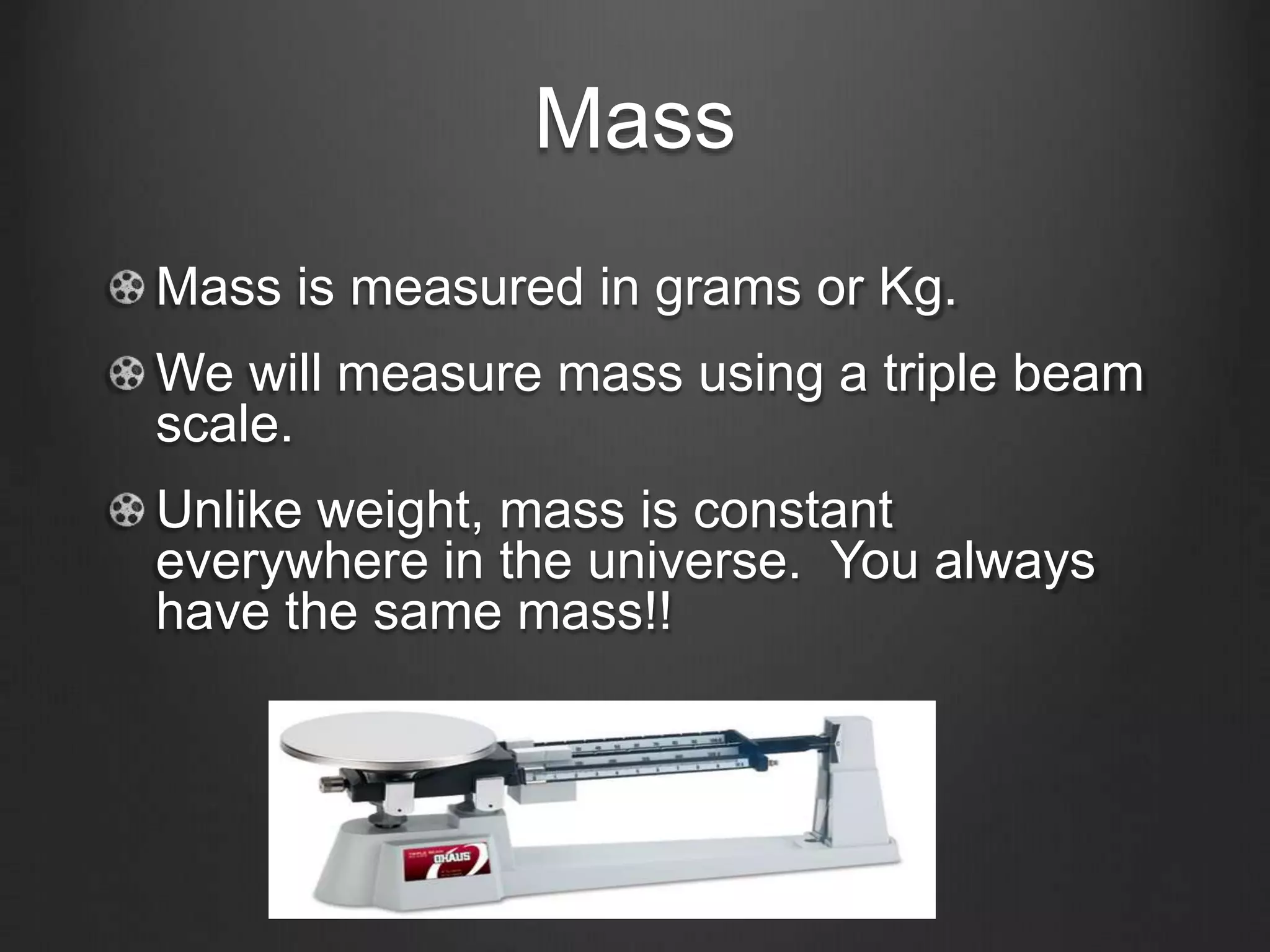 Mass, volume and density revised | PPT