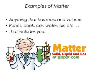 Mass Volume and Graphing | PPT