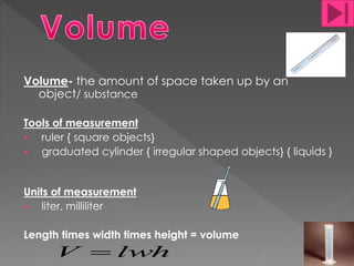 Mass,volume,density studyguide | PPTX | Physics | Science