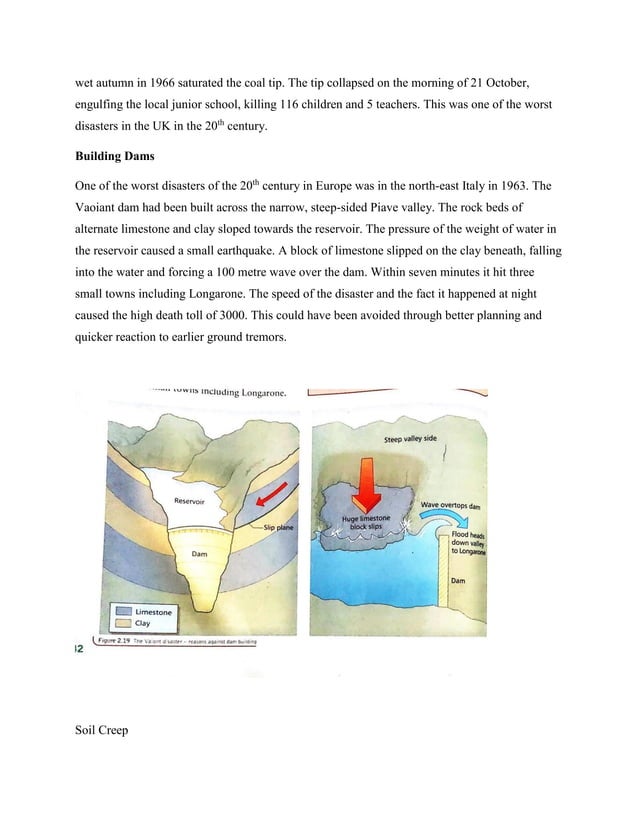 Mass wasting-CSEC GEOGRAPHY | PDF