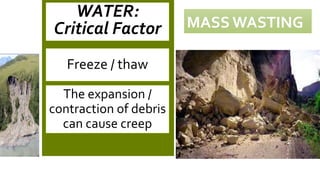 Mass wasting | PPT