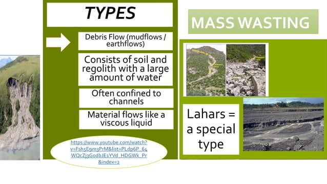 Mass wasting | PPTX | Geology | Science