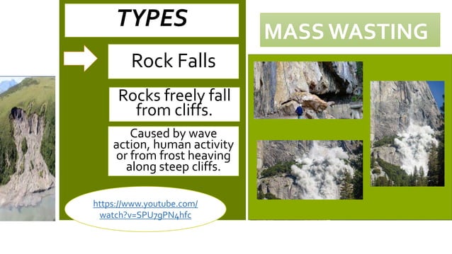 Mass wasting | PPTX | Geology | Science