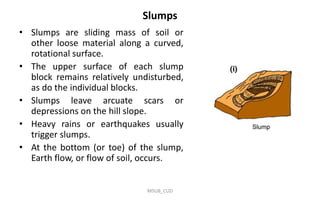 Mass wasting | PPT | Free Download