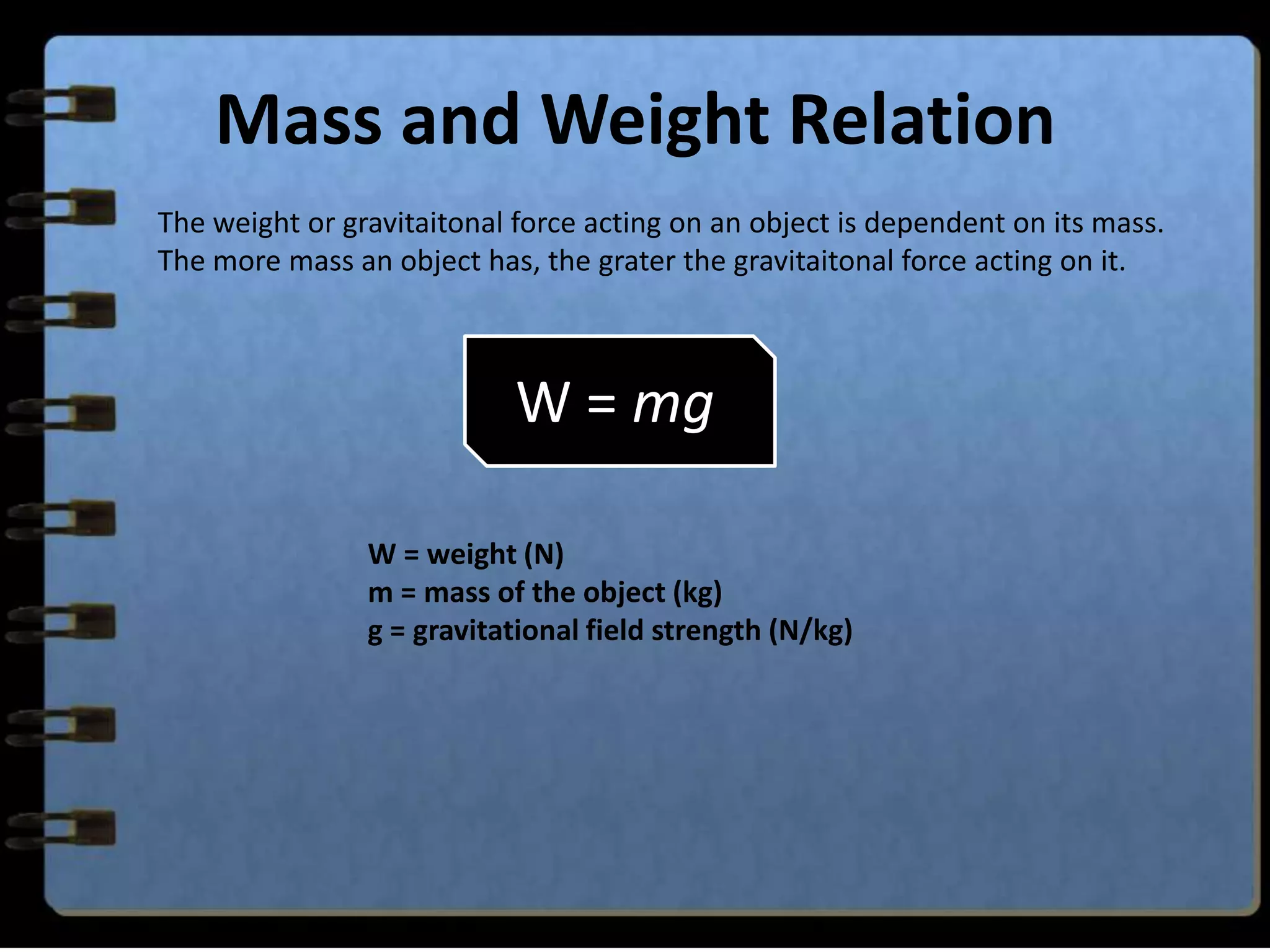 Mass, weight and density | PPTX