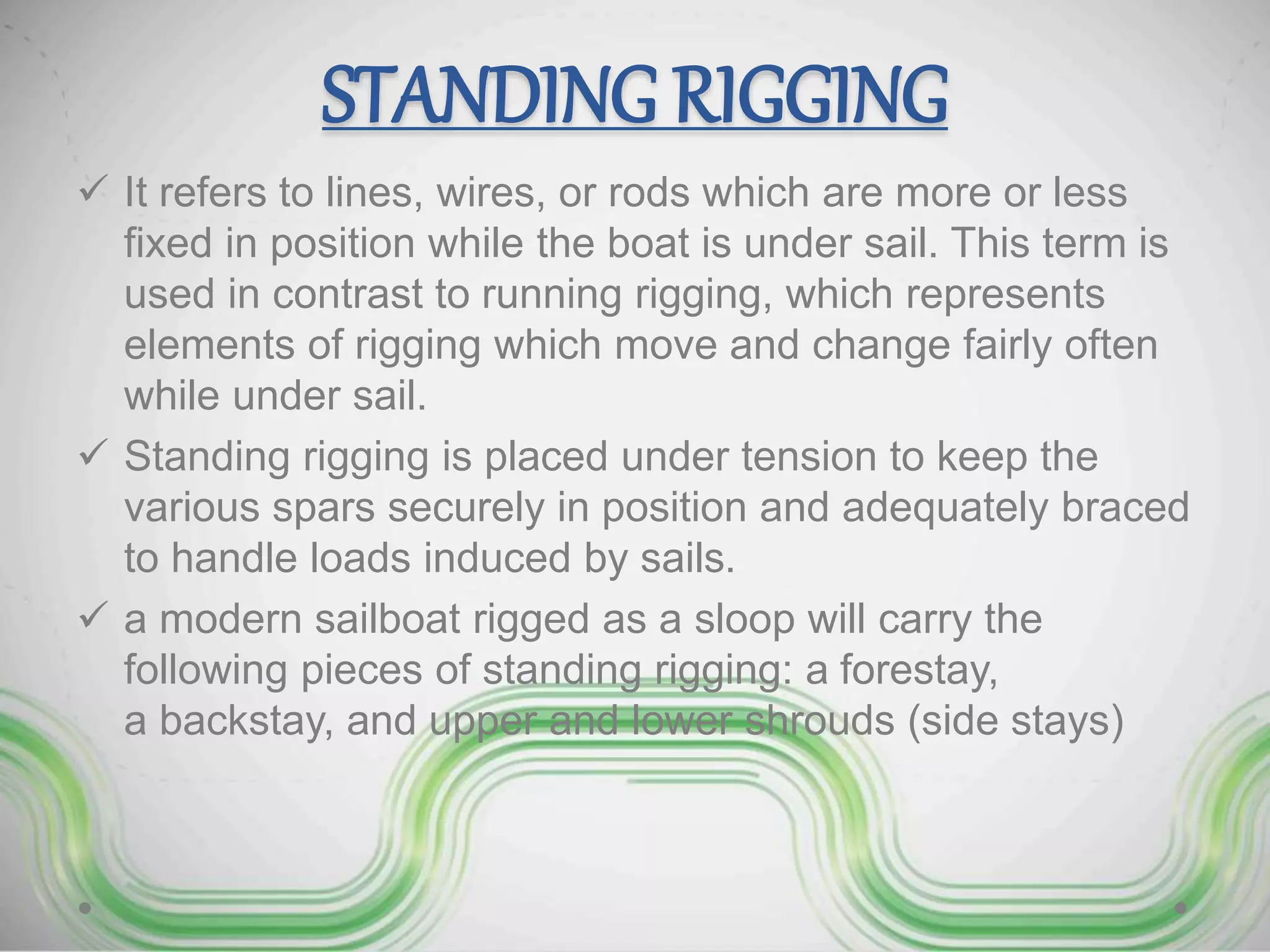 Mast and rigging | PPTX
