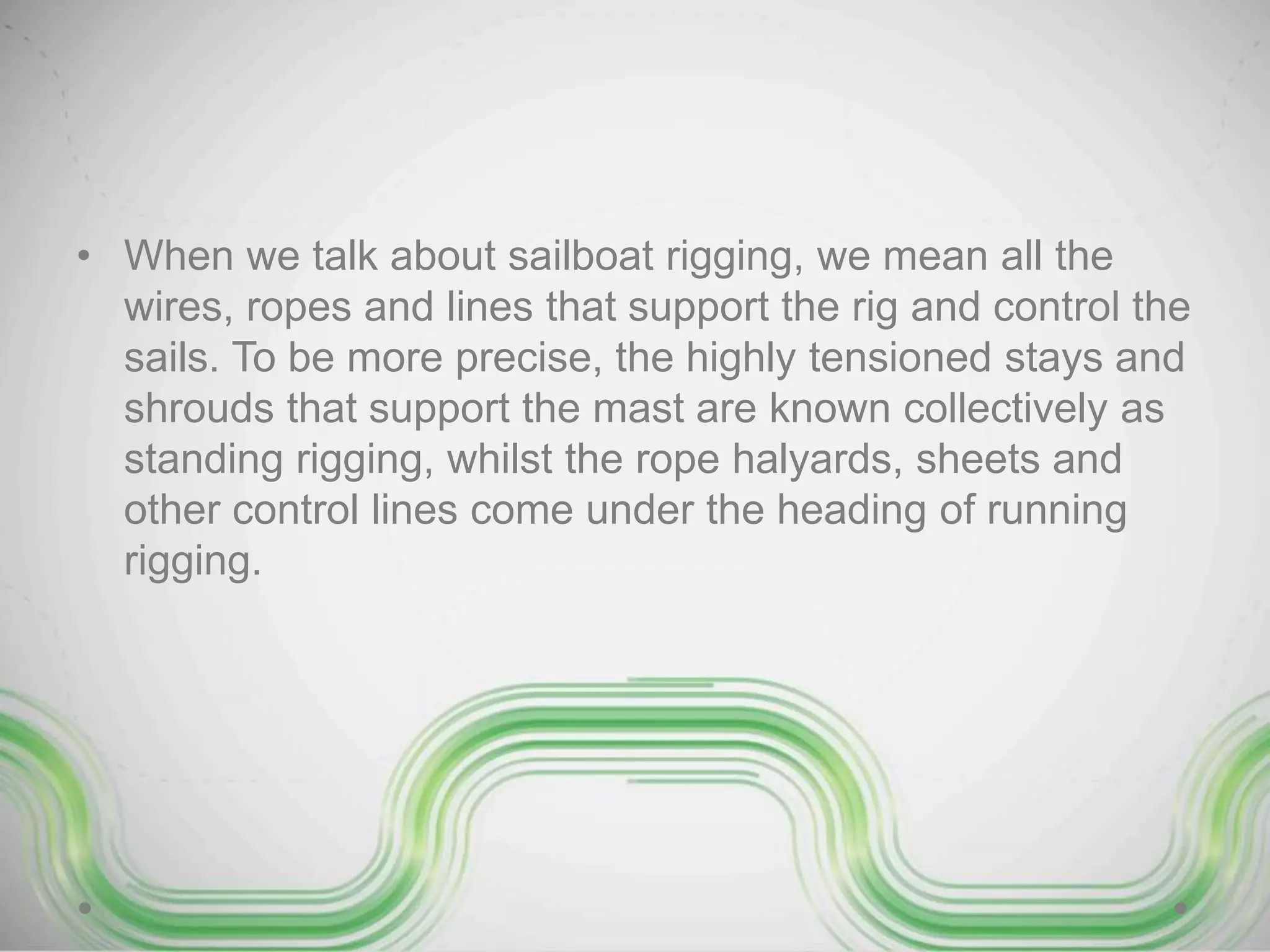 Mast and rigging | PPTX