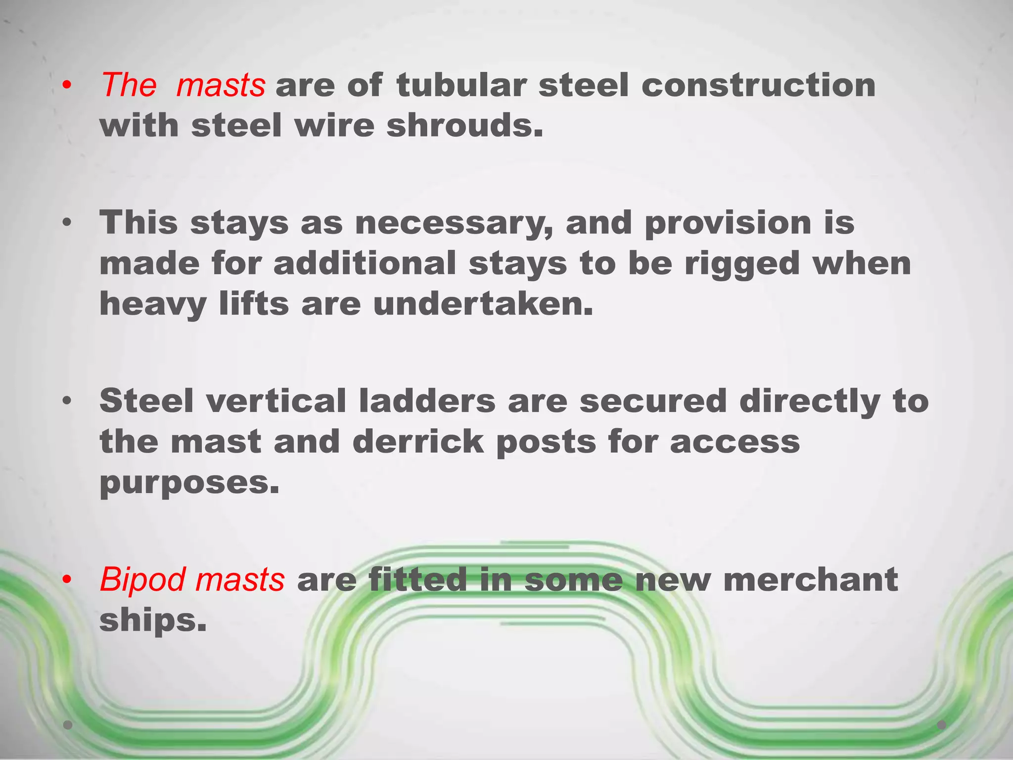 Mast and rigging | PPTX