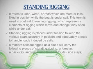 Mast and rigging | PPTX