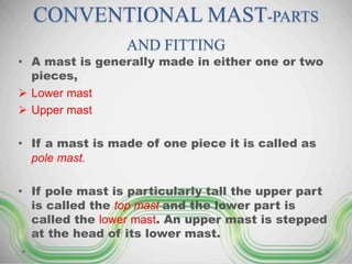 Mast and rigging | PPTX | Needlework | Arts and Crafts