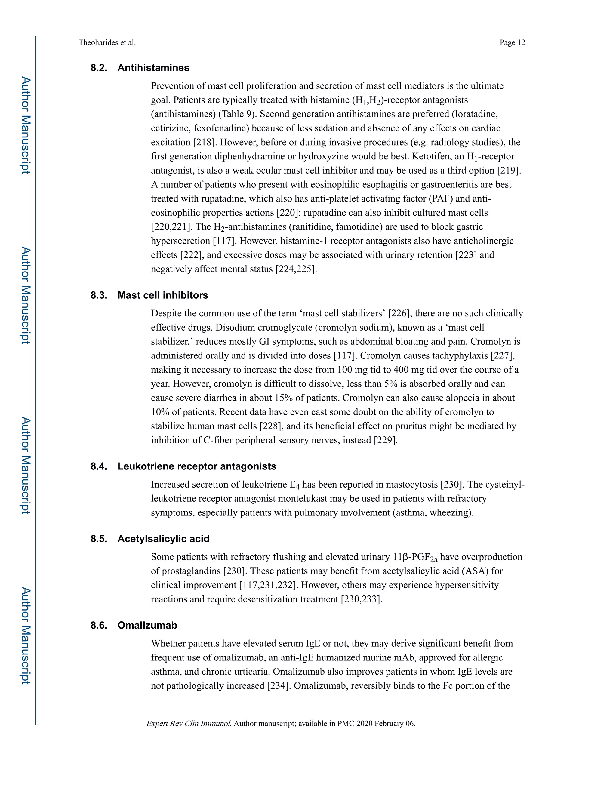 Mast cell activation diagnosis and criteria 2019 | PDF