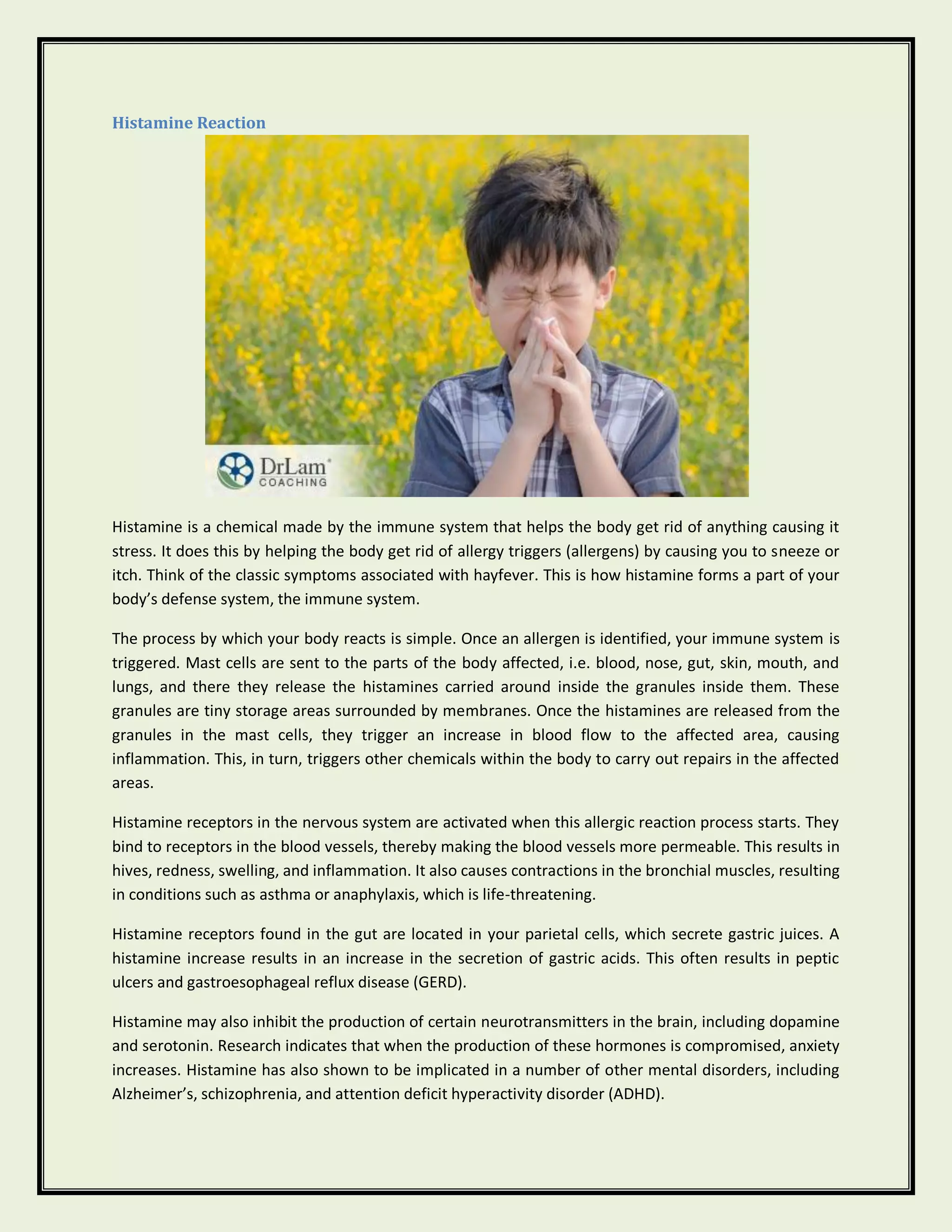 Mast cell activation syndrome | PDF