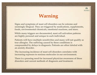 Mast cell disorders | PDF