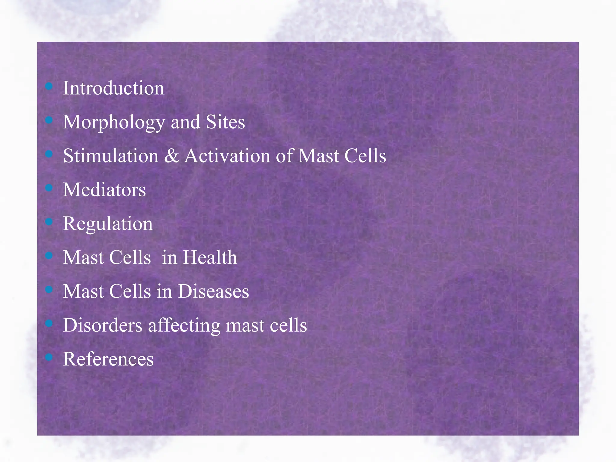 Mast Cells in health and disease by rohan.pptx