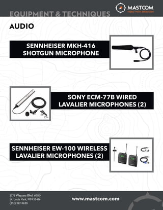Mastcom Equipment & Techniques | PDF