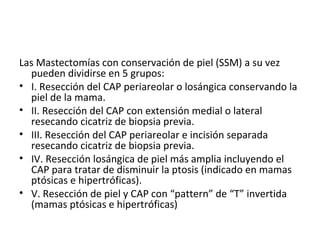 Mastectomía profiláctica CARLOS MATOS | PPT