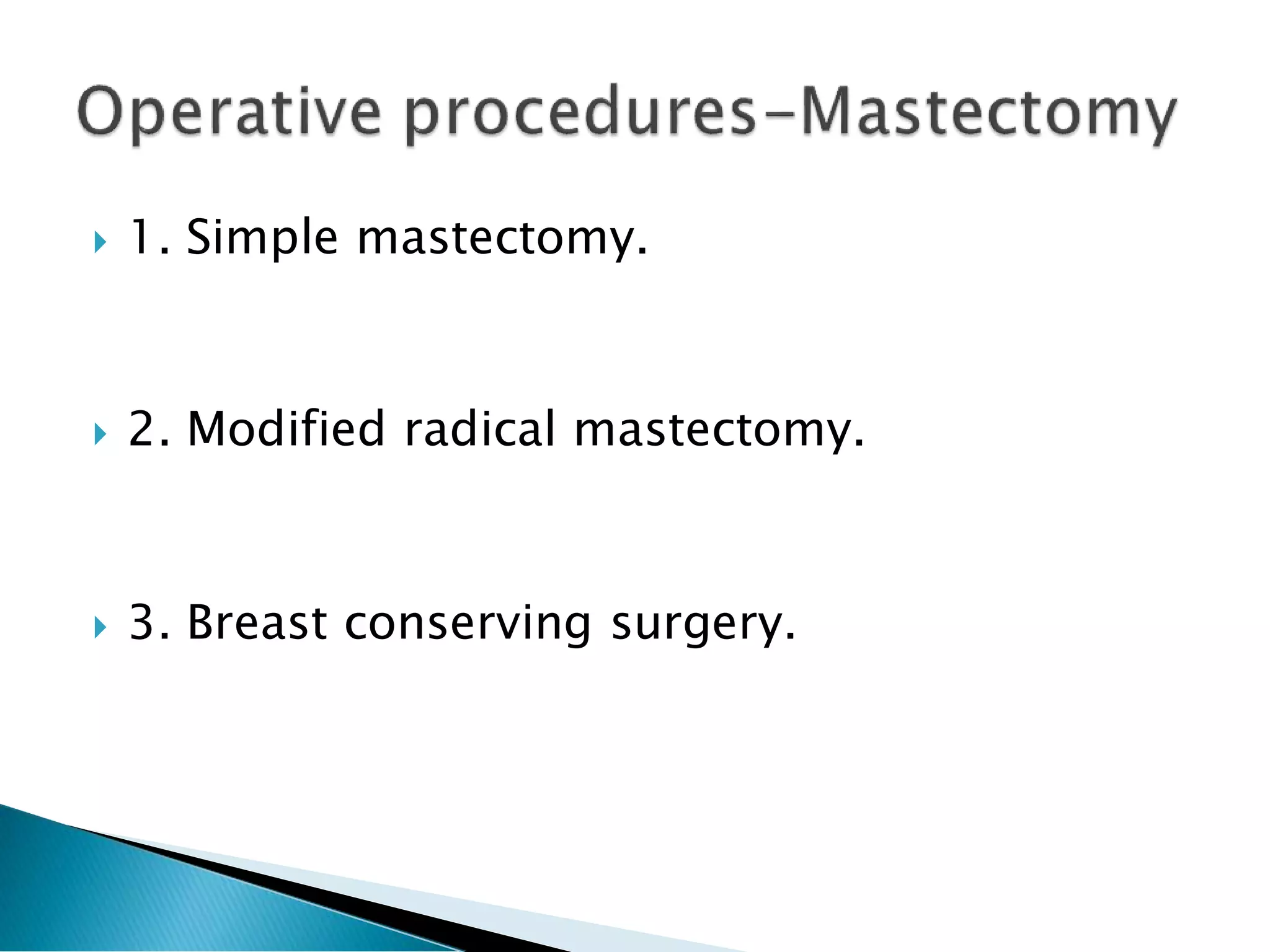 Mastectomy | PDF