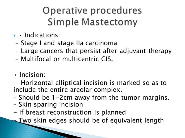 Mastectomy | PDF
