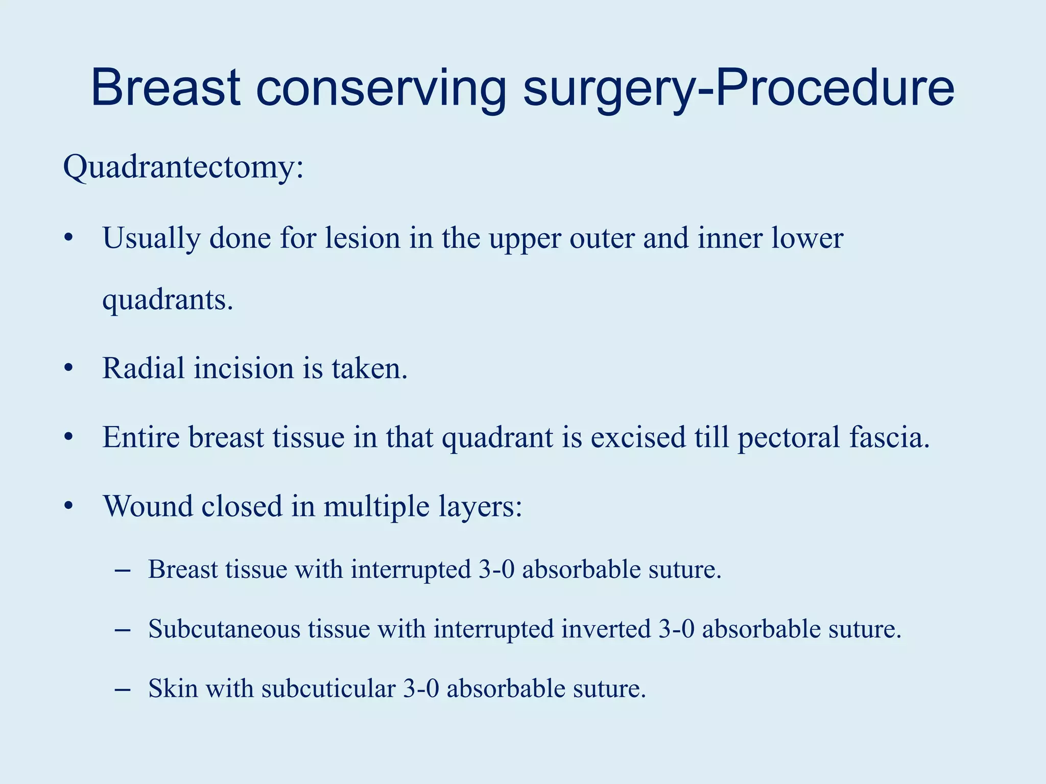 Mastectomy | PPTX