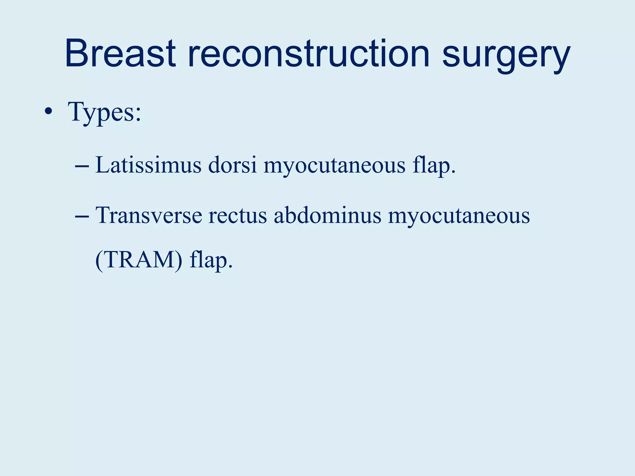 Mastectomy | PPTX