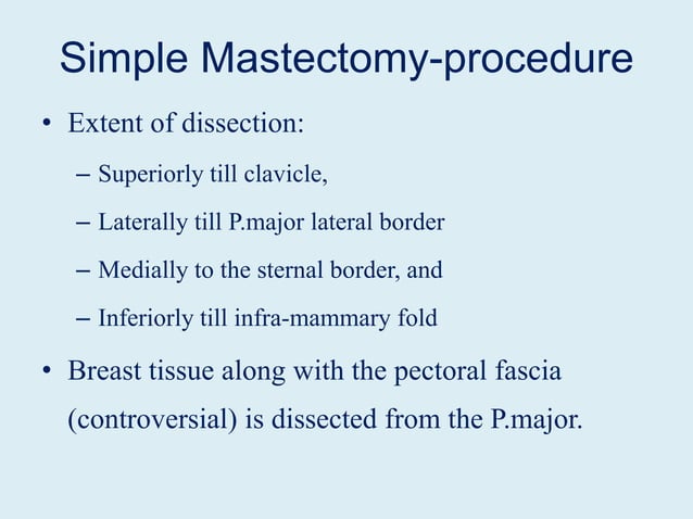 Mastectomy | PPTX | Cancer | Diseases and Conditions