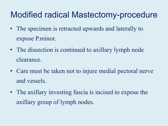 Mastectomy | PPTX | Cancer | Diseases and Conditions