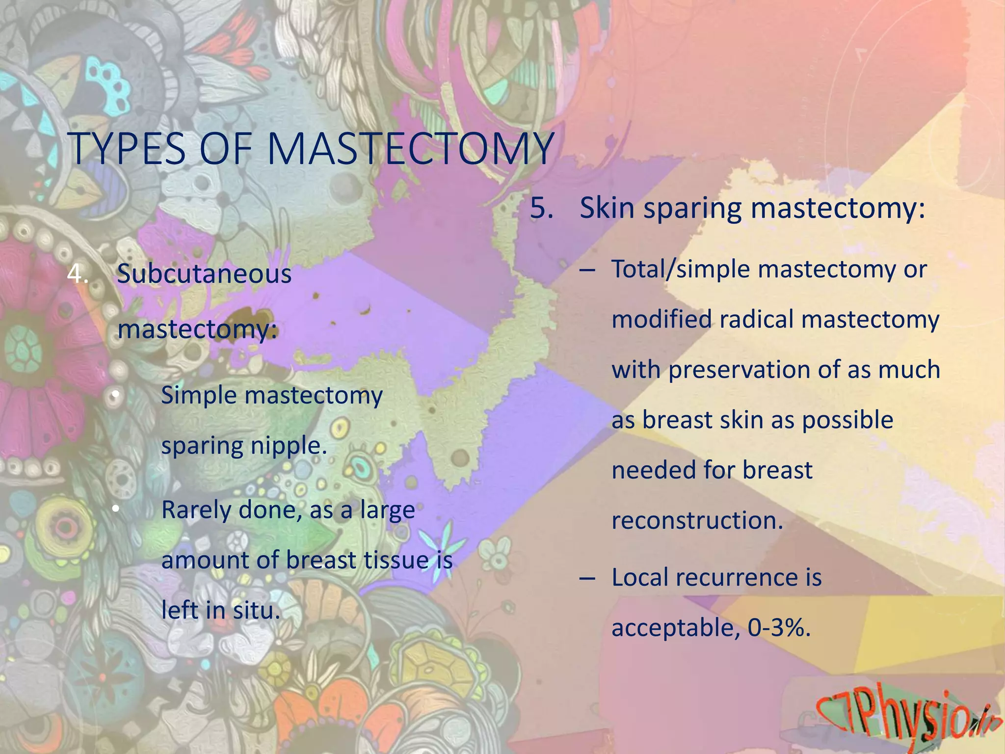 Mastectomy | PPTX