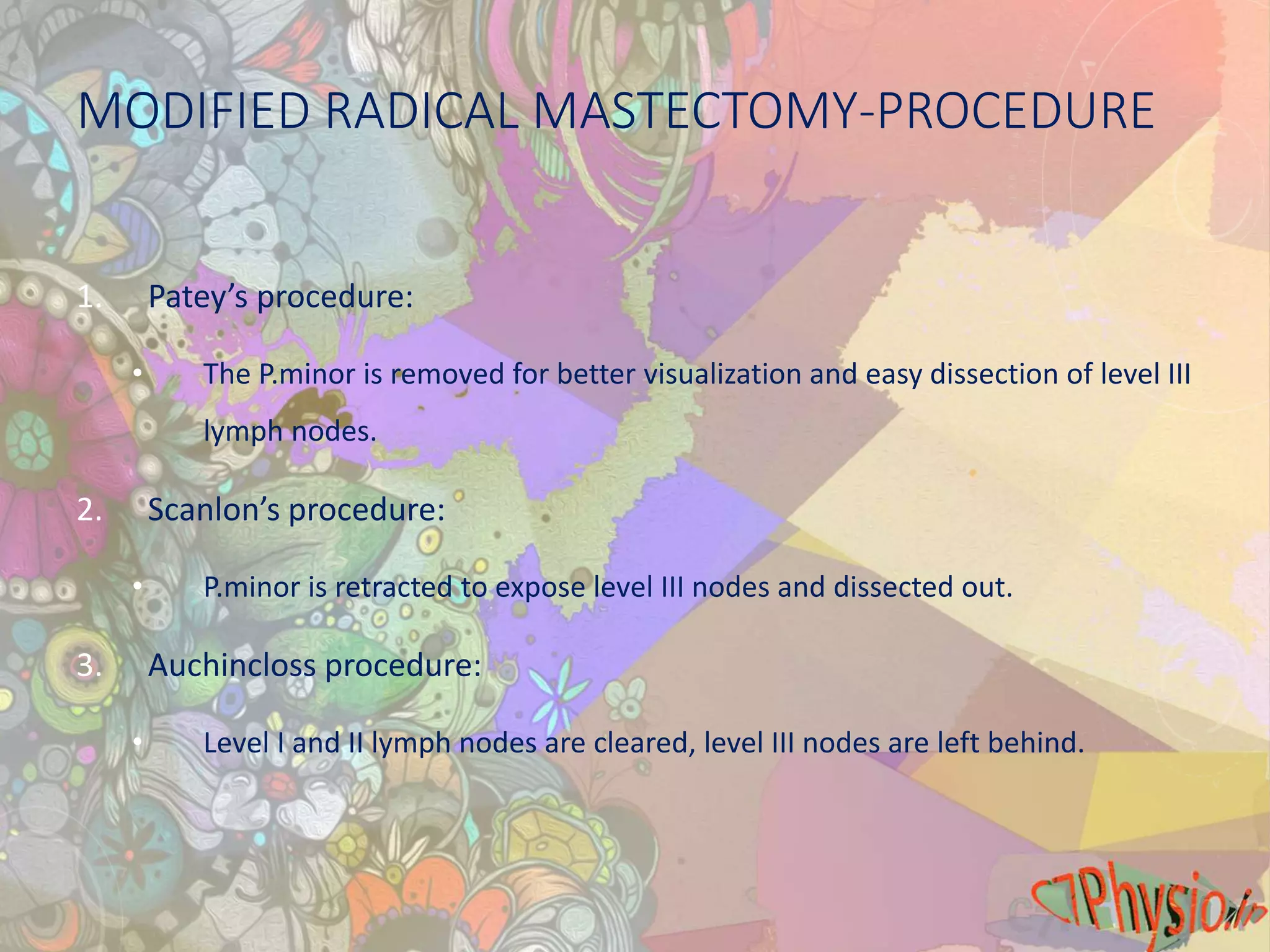 Mastectomy | PPTX