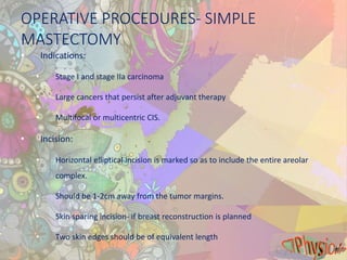 Mastectomy | PPTX