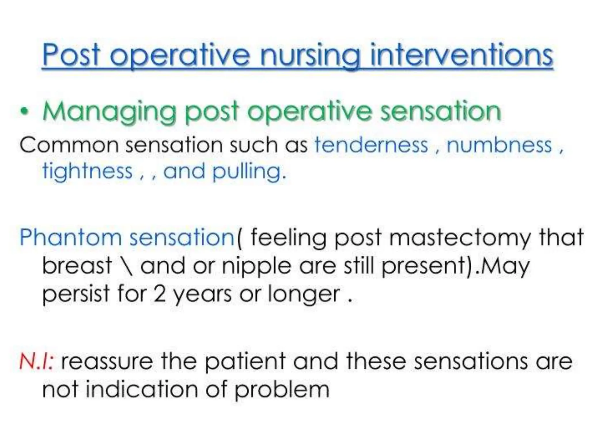 Mastectomy ,post operative management .. | PPTX