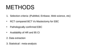Mastectomy Vs BCT | PPT